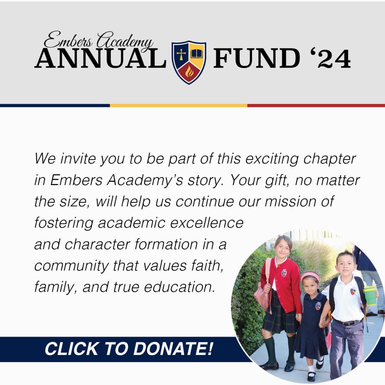 Embers Academy | Faith • Knowledge • Virtue